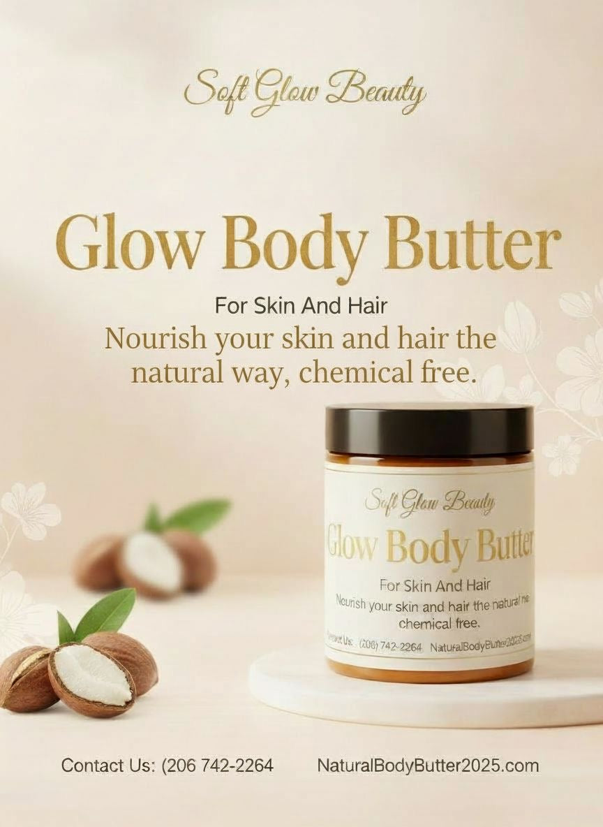 Glow Body Butter – Soft Glow Beauty